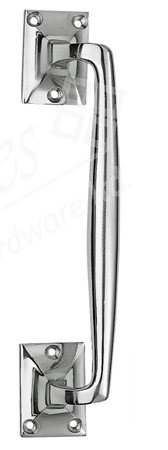 Pub Style Pull Handle 254mm - Various Finishes - Pull Handles & Flush ...