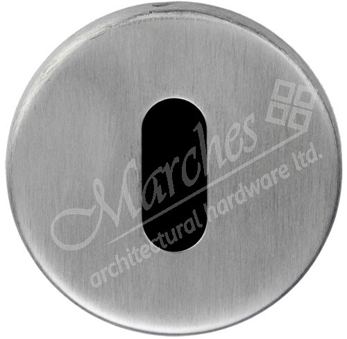 Eurospec Lock Escutcheon - 304 Satin Stainless Steel - Escutcheons ...