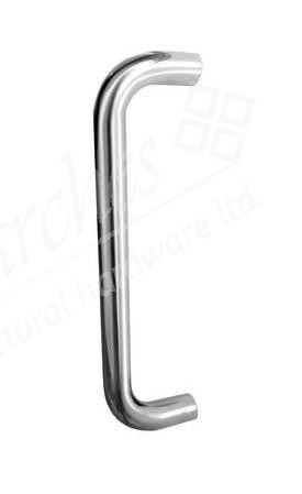 D Shaped Pull Handle 300mm - SSS (Grade 304) - Pull Handles & Flush Pulls - Door Furniture ...