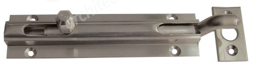 6" Cranked Bolt Satin Nickel - Barrel Bolts - Bolts - Door Furniture ...