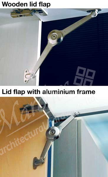 Lid Stay Ni Pl Edg Dis=28mm - Stays: Flap stays - Locking and Security ...
