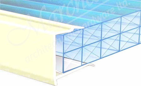 PVC Roof End Closures 25mm - White - End Closures - Capex Roofing ...