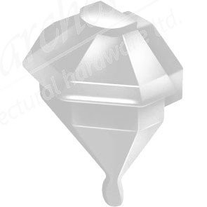 Exitex Cresfinex MK4 Gable End Cap - White - Cresfinex Ridge System ...