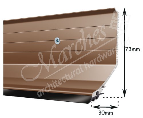 Exitex - Capex Lean to Flashing Profile 3m - Brown - Capex Roofing ...