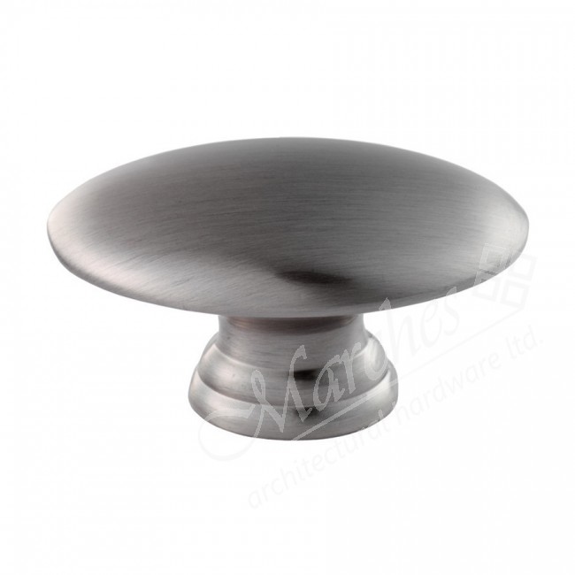 Oval Knob - Satin Nickel - Oval Knobs - Cabinet Knobs - Cabinet ...