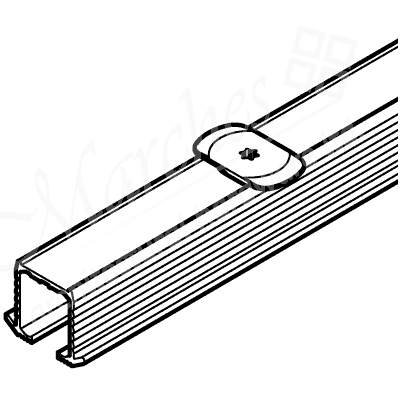 EKU Clipo 16SH Mixfront top track, swivel lug fixing - Channels ...