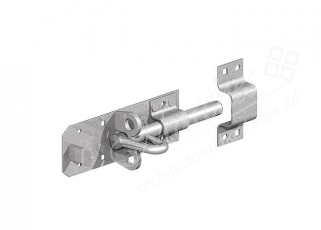8” Padlock Bolt - Galvanised - Padlock & Gate Bolts - Bolts - Door ...