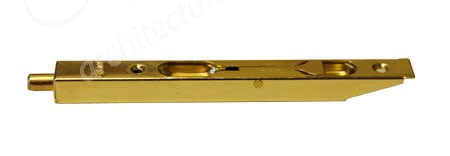 6” Box Type Flush Bolt - Brass Plated - Flush Bolts - Bolts - Door ...