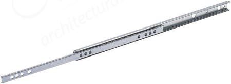 Drawer runners, single extension, 10 kg capacity, groove mounted ...