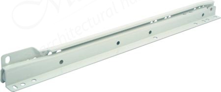 Drawer runners, single extension, 40 kg capacity, base mounting ...