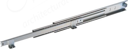 Heavy Duty Runner 500mm Bright - Ball bearing runners, full extension ...