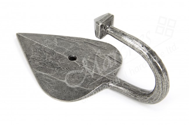 Pewter Shropshire Coat Hook - Hooks - Door Furniture - Marches ...