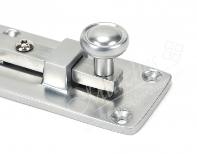 Satin Chrome 6" Universal Bolt - Slide Action Bolts - Bolts - Door ...