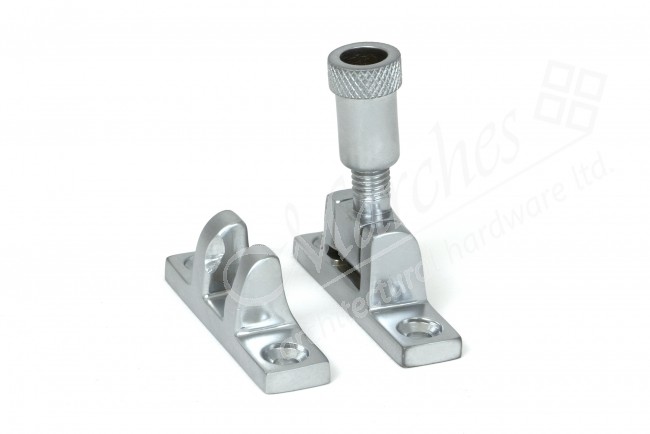 Brompton Brighton Fastener - Narrow (Square) - Satin Chrome - Sash ...
