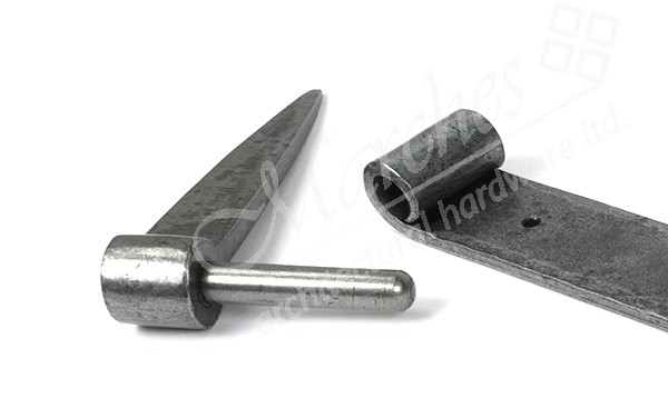 24" Band & Spike Hinge (Pair) - Various Finishes - Reversible & Hook ...