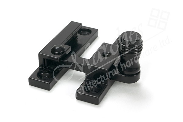 Prestbury Quadrant Fastener - Narrow - Black - Sash Fasteners - Sash ...