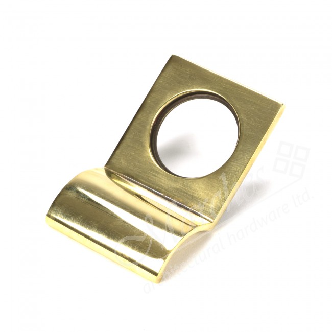 Rim Cylinder Pull - Aged Brass - Cylinder Pulls & Covers - Front Door ...