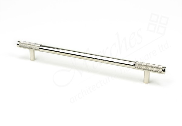Large Half Brompton Pull Handle - Polished Nickel - T-Bar Pull Handles ...