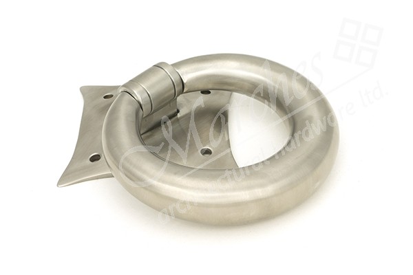 Ring Door Knocker - Satin SS (316) - Door Knockers - Door Furniture ...