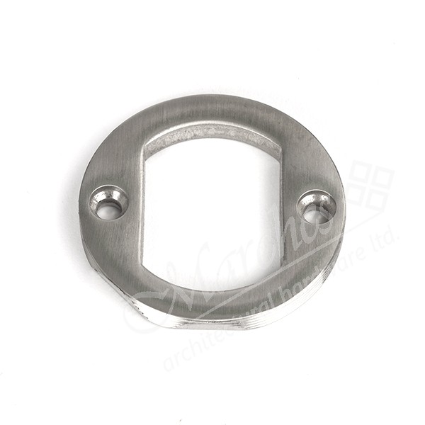 Round Escutcheon (Art Deco) - Satin SS (316) - Escutcheons ...