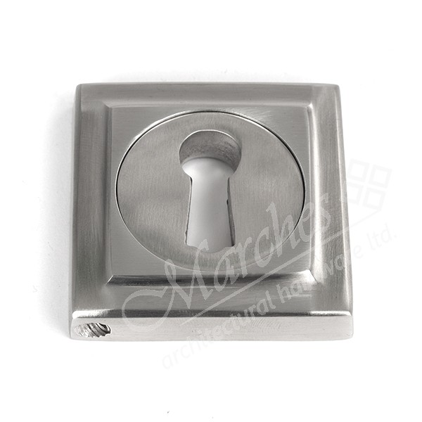 Round Escutcheon (Square) - Satin SS (316) - Escutcheons - Escutcheons ...
