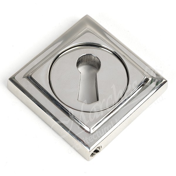 Round Escutcheon (Square) - Polished SS (316) - Escutcheons ...