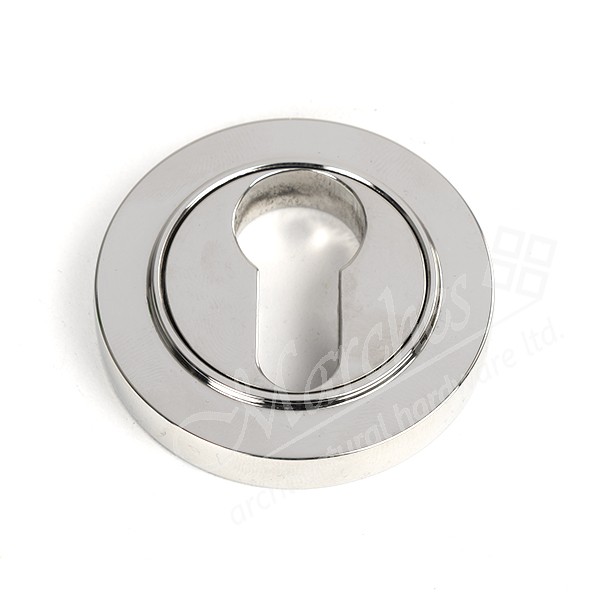 Round Euro Escutcheon (Plain) - Polished SS (316) - Escutcheons ...
