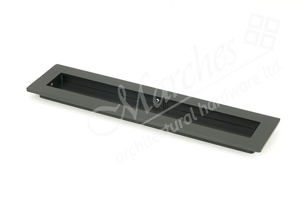 250mm Plain Rectangular Pull - Matt Black - Sliding & Pocket Door ...
