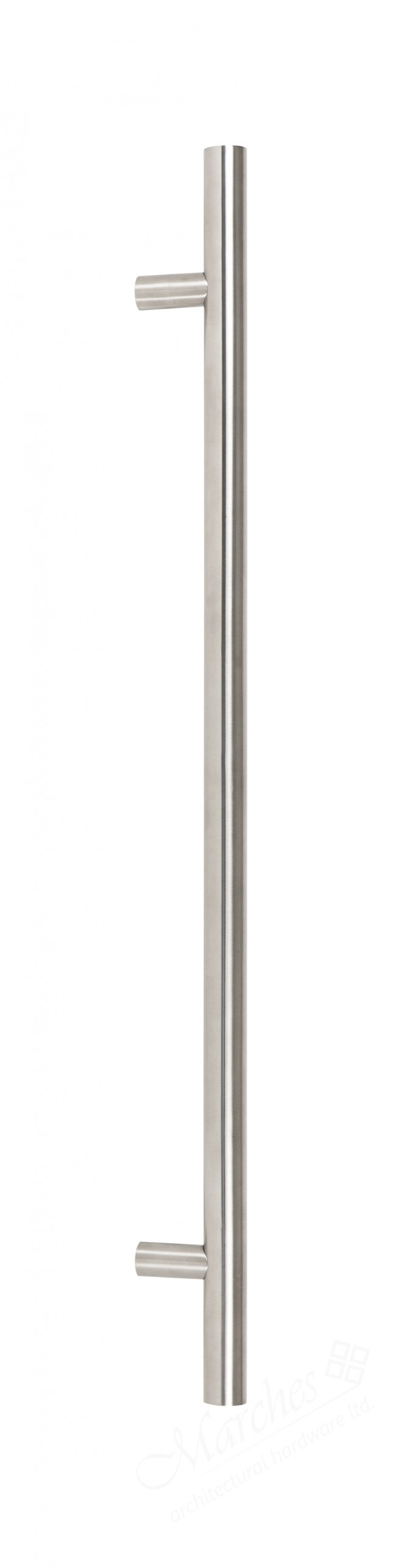 0.9m T Bar Handle B2B Fix 32mm Ø - Satin SS (316) - Pull Handles ...