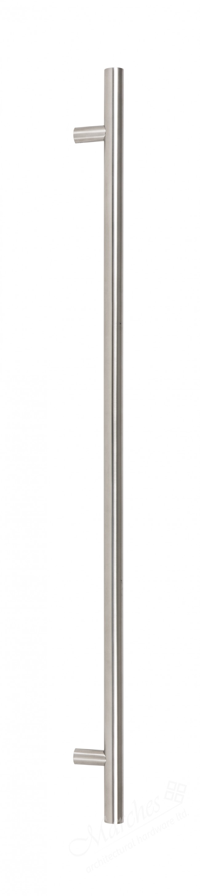 1.2m T Bar Handle Secret Fix 32mm Ø - Satin SS (316) - From The Anvil ...
