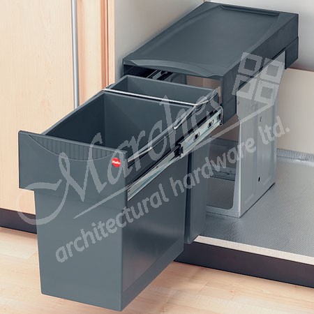Tandem waste bin, 10/15/31 litres - Waste bins - Kitchen fittings and ...