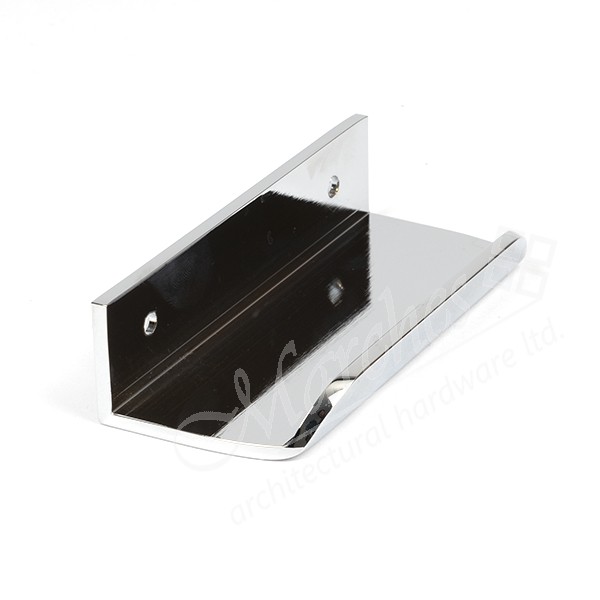 100mm Moore Edge Pull - Polished Chrome - Flush & Finger Pull Handles ...