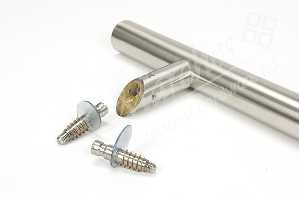 Offset T Bar Handle 32mm ⌀ - Satin SS (316) - Various Sizes & Types ...