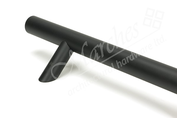 1.8m Offset T Bar Handle Bolt Fix 32mm Ø - Matt Black (316) - Marches ...
