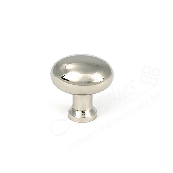 Moore Cabinet Knob - 25mm - Various Finishes - Oval Knobs - Cabinet Knobs - Cabinet Fittings ...