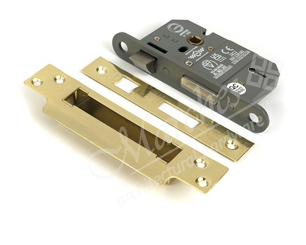 2½" 5 Lever BS Sash Lock - Various Finishes - British Standard ...