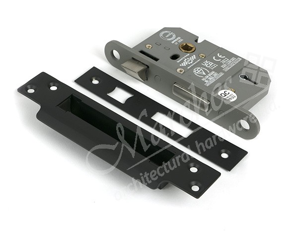 2½" 5 Lever BS Sash Lock KA - Aged Bronze - British Standard Sashlocks ...