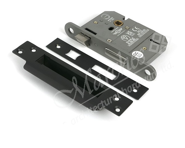 3" 5 Lever BS Sash Lock KA - Aged Bronze - British Standard Sashlocks ...