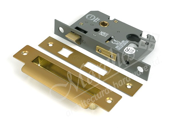 2½" Euro Profile Sash Lock - Various Finishes - Euro Profile Lock Cases ...