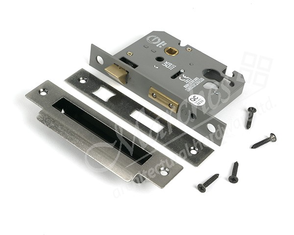 3" Euro Profile Sash Lock - Pewter Patina - Euro Profile Lock Cases ...