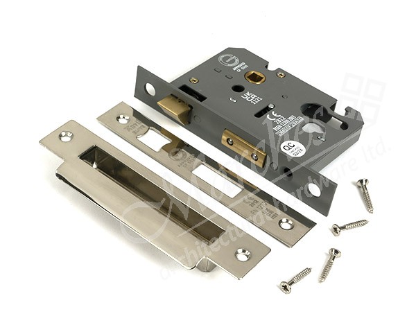 3" Euro Profile Sash Lock - Polished Nickel - Euro Profile Lock Cases ...