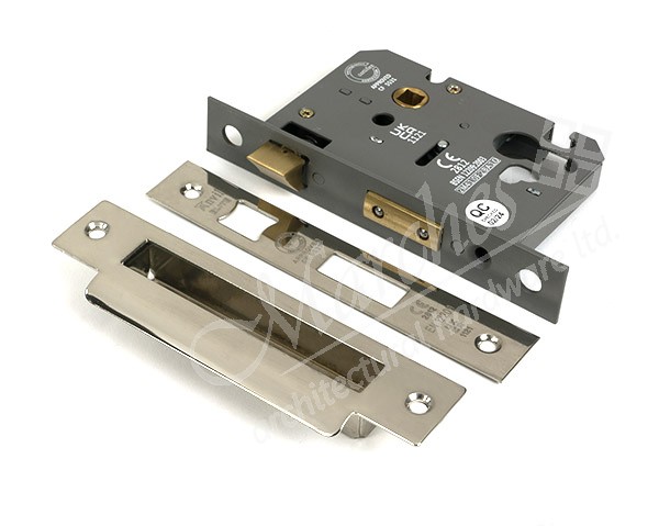 3" Euro Profile Sash Lock - Polished Nickel - Euro Profile Lock Cases ...