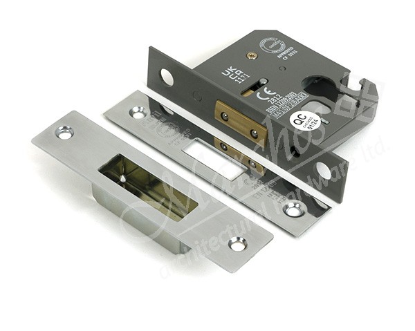 2½" Euro Profile Dead Lock - Polished Stainless Steel - Euro Profile ...