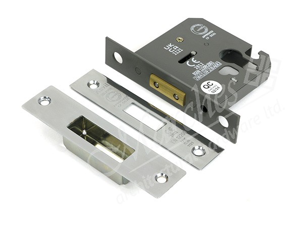 3" Euro Profile Dead Lock - Polished Stainless Steel - Euro Profile ...