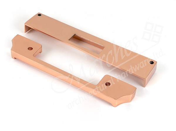 ½" Rebate Kit for Euro Dead Lock - Polished Bronze - Euro Profile Lock ...