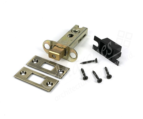 3" Heavy Duty Tubular Deadbolt - Aged Brass - Mortice Deadbolts ...