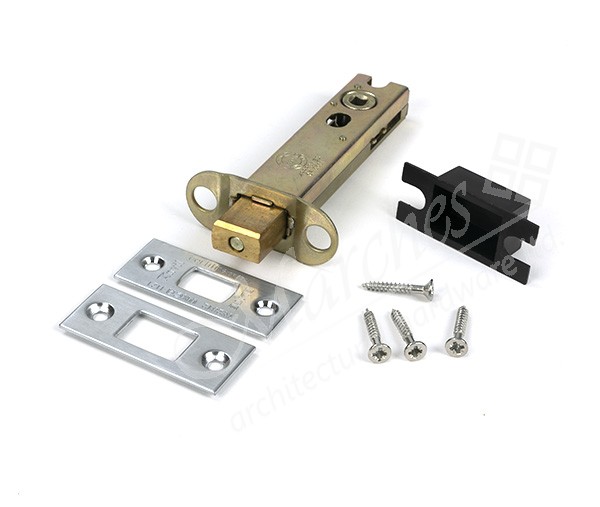 4" Heavy Duty Tubular Deadbolt - Satin Chrome - Mortice Deadbolts ...