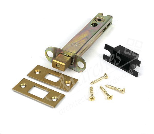 5" Heavy Duty Tubular Deadbolt - Satin Brass - Mortice Deadbolts ...