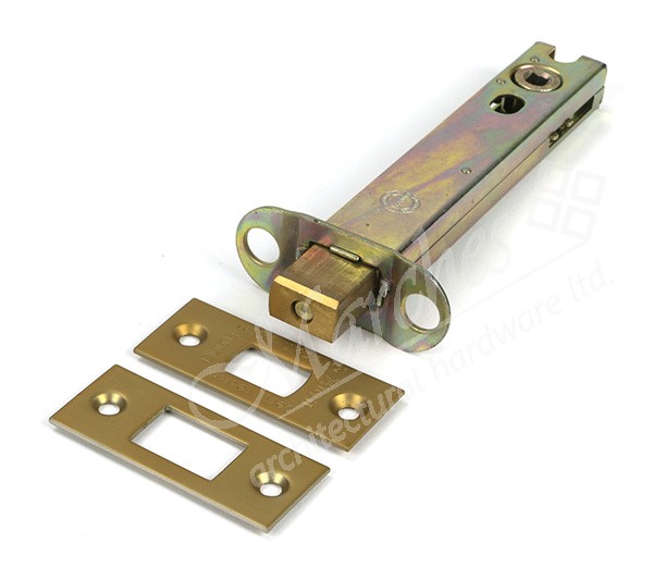 5" Heavy Duty Tubular Deadbolt - Satin Brass - Mortice Deadbolts ...
