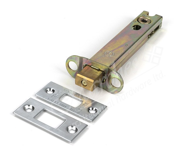 5" Heavy Duty Tubular Deadbolt - Satin Chrome - Mortice Deadbolts ...